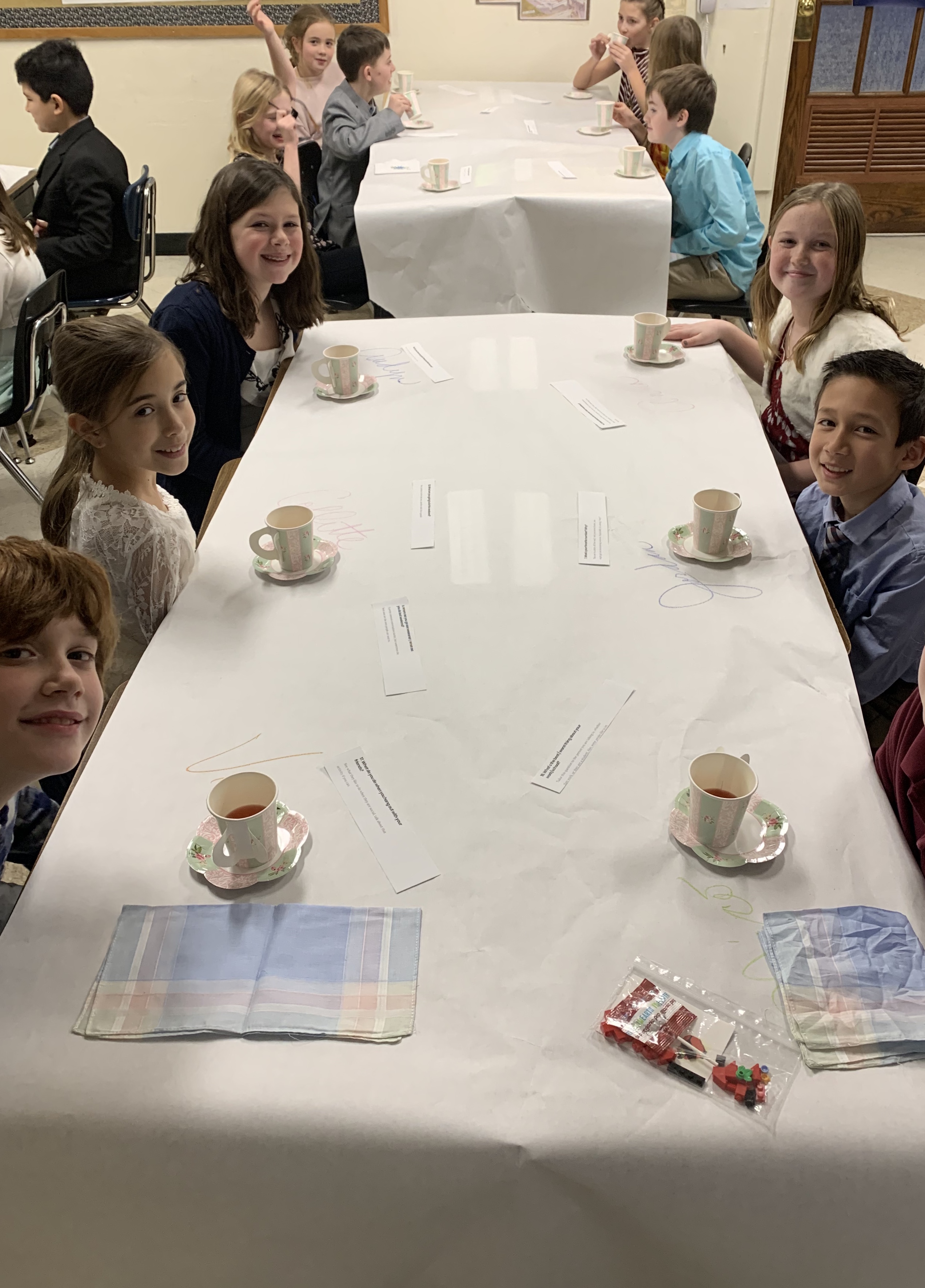 4th Grade Medieval Tea | The Eagle Express
