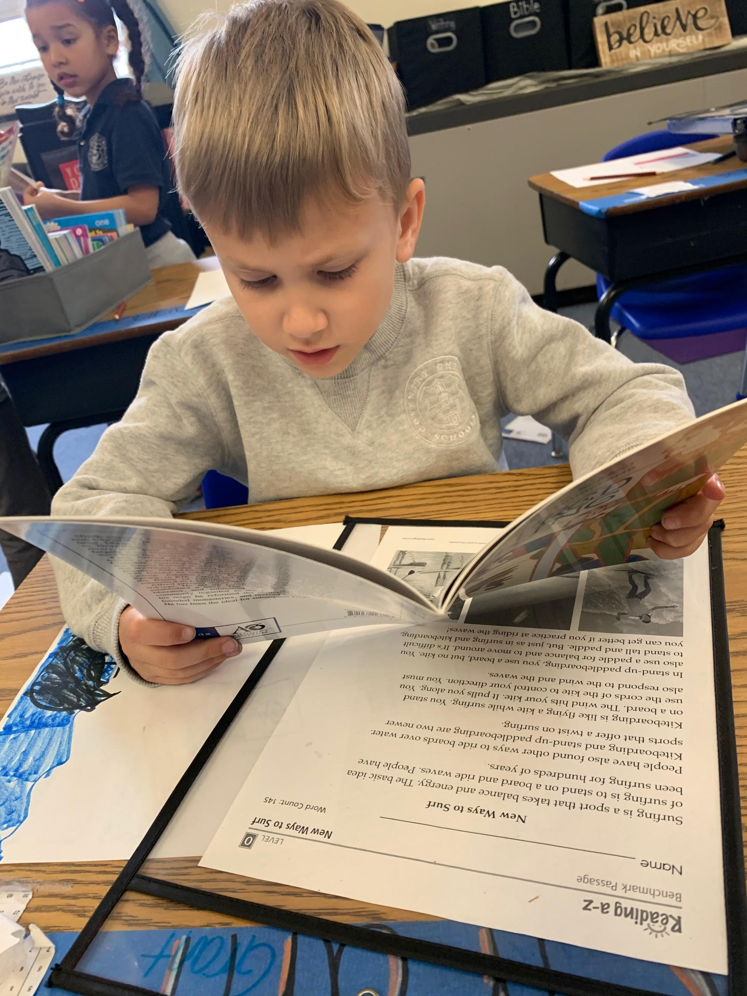 1st Grade & Lucy Calkins! | The Eagle Express
